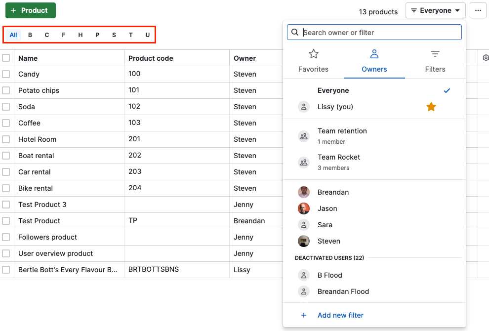 Products - Knowledge Base | Pipedrive